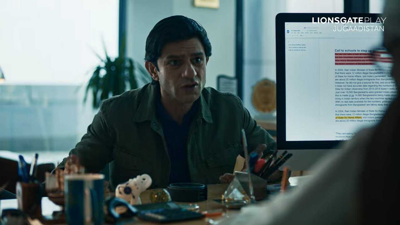 Sumeet Vyas, Ahsaas Channa, Arjun Mathur Starrer 'Jugaadistan' Trailer ...