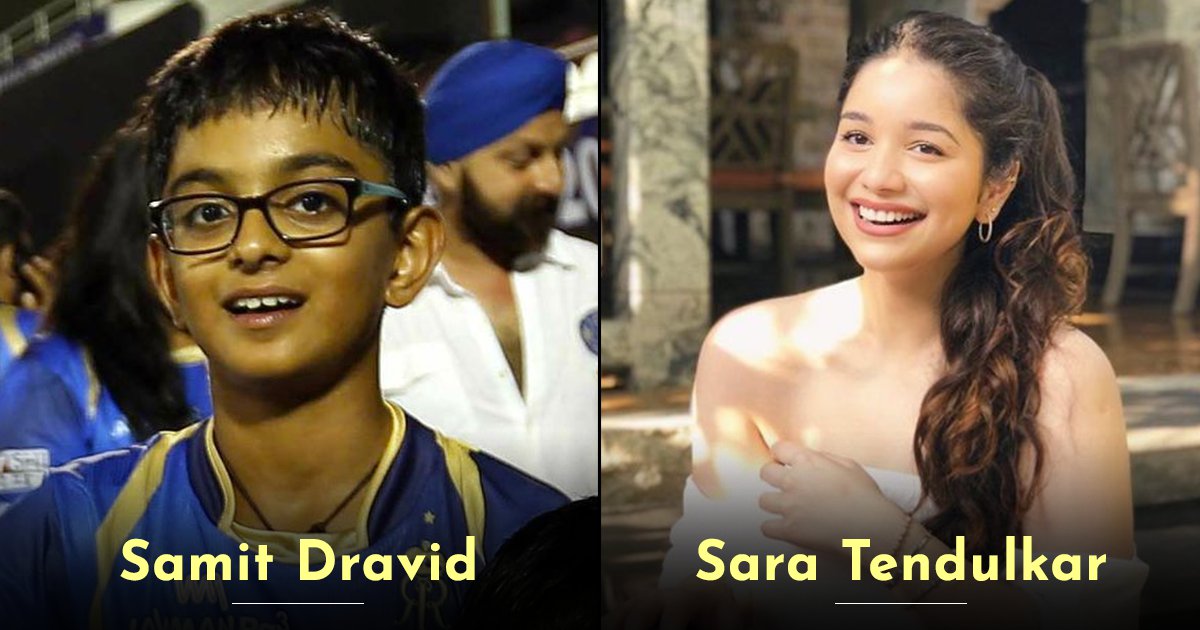 From Amiya Dev To Sara Tendulkar, Here's What Children Of Famous Indian ...