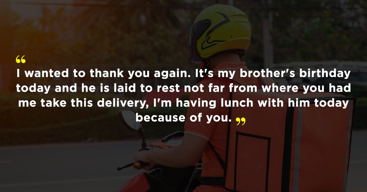 Facebook Post About Delivery Man's Emotional Response On Getting A Free ...