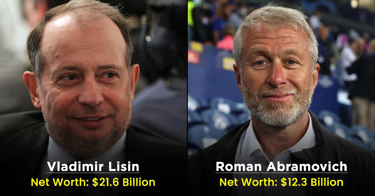 From Vladimir Lisin To Roman Abramovich, Here Are 11 Of The Richest ...