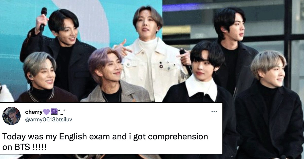 CBSE Exam Paper Mentions K-pop Band BTS In A Comprehension Passage