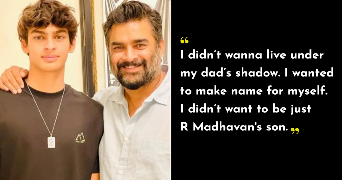 R Madhavan's Son Vedaant Madhavan Opens Up About His Aim, Family's ...
