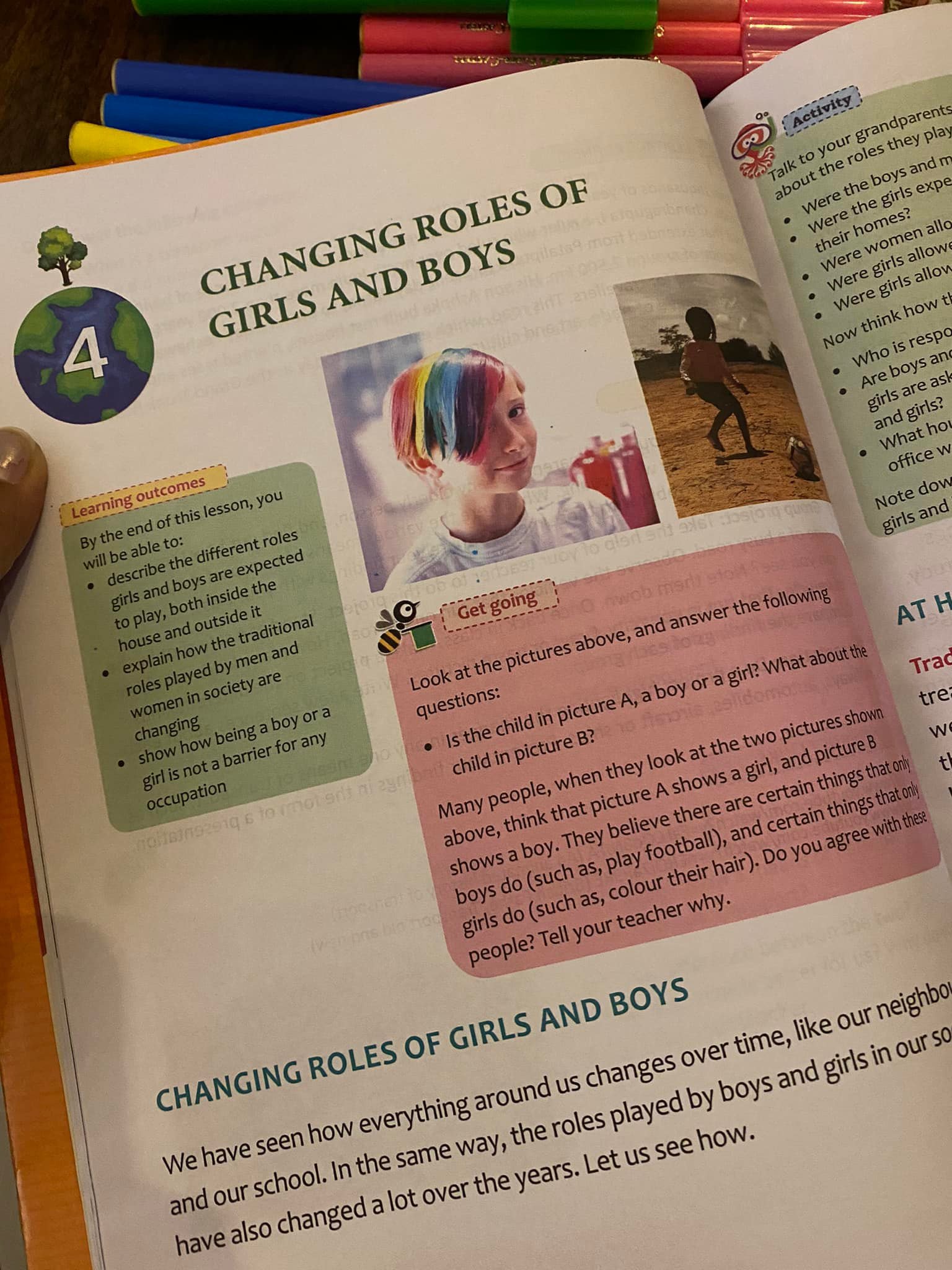 This ICSE Textbook Is Teaching Kids About Changing Gender Roles In Our ...