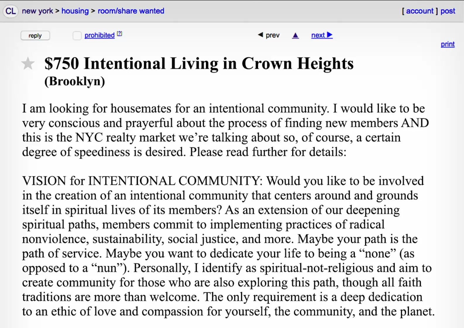 Bizarre Ads For A Roommate Will Make You Want To Live Alone