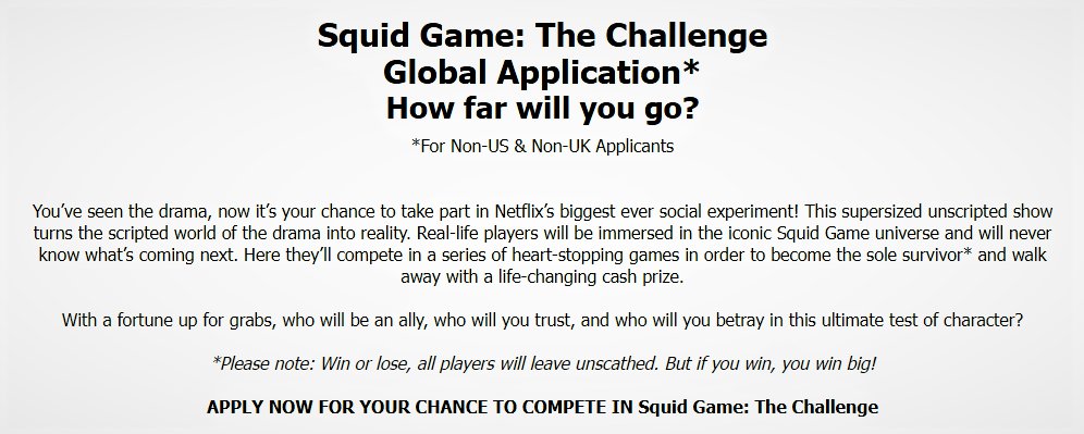 Netflix Is Making A Real-Life Game Show On 'Squid Game'