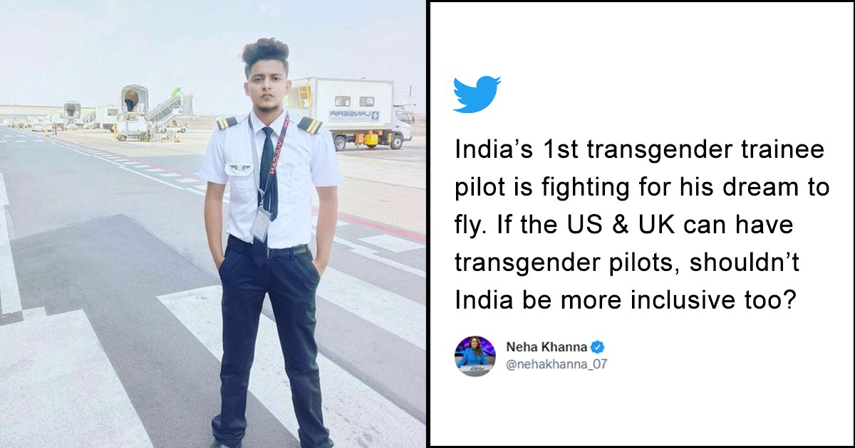 India's First Transgender Pilot Now Works As A Food Delivery Executive