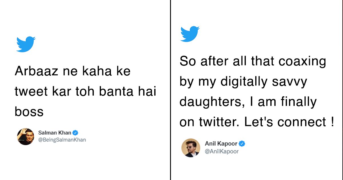 From Karan Johar To Hrithik Roshan, Here Are The First Tweets Of Our ...