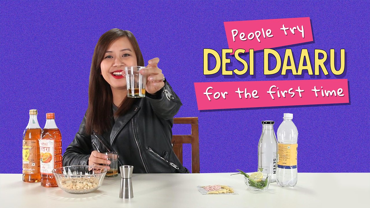 People Try Desi Daaru For The First Time - ScoopWhoop