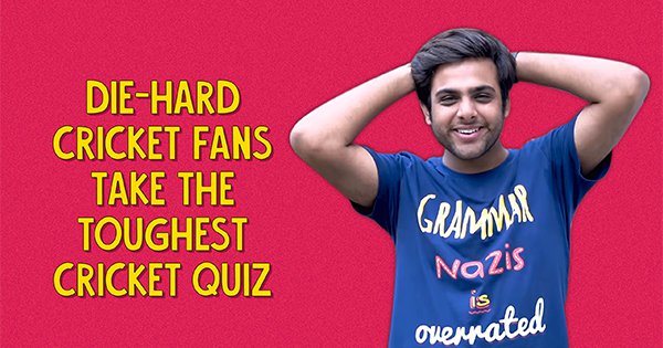 Die-Hard Cricket Fans Take The Toughest Cricket Quiz - ScoopWhoop