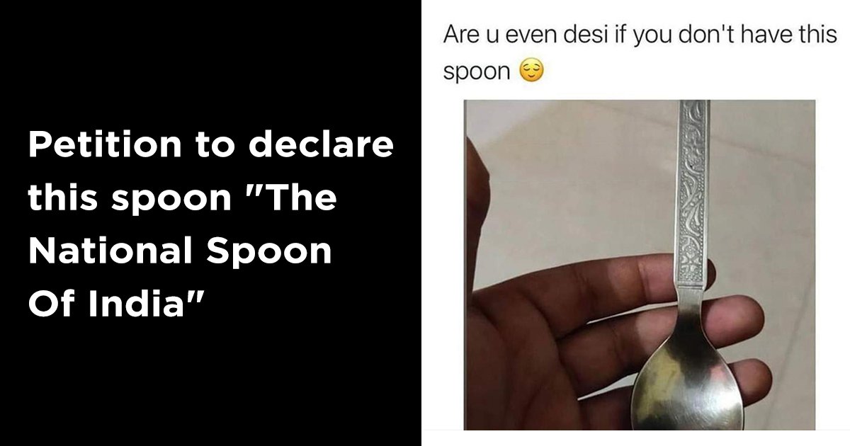 Redditors Have Discovered The 'National Spoon Of India'