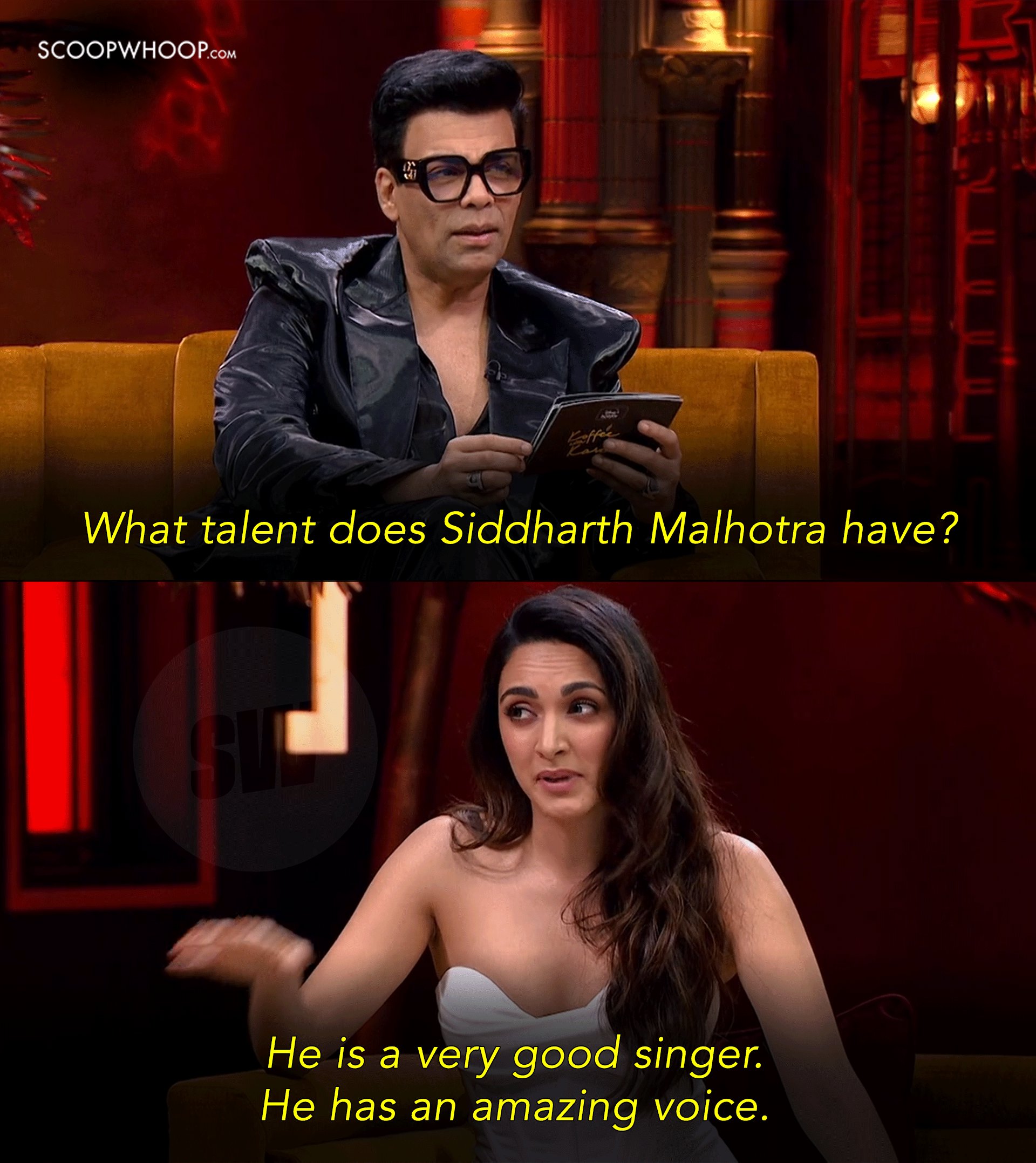 6 Of The Sid-Kiara Moments From Koffee With Karan S7 That Made Us Go "Aww"