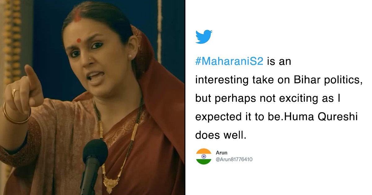 Here Are The Tweets You Need To Read Before Watching 'Maharani 2'