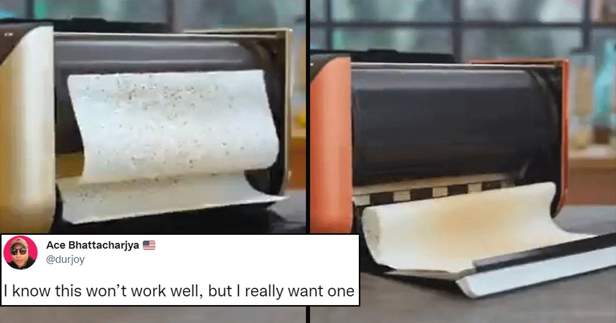 This Machine Will Print Dosas Like Papers But Desis Are Not Convinced