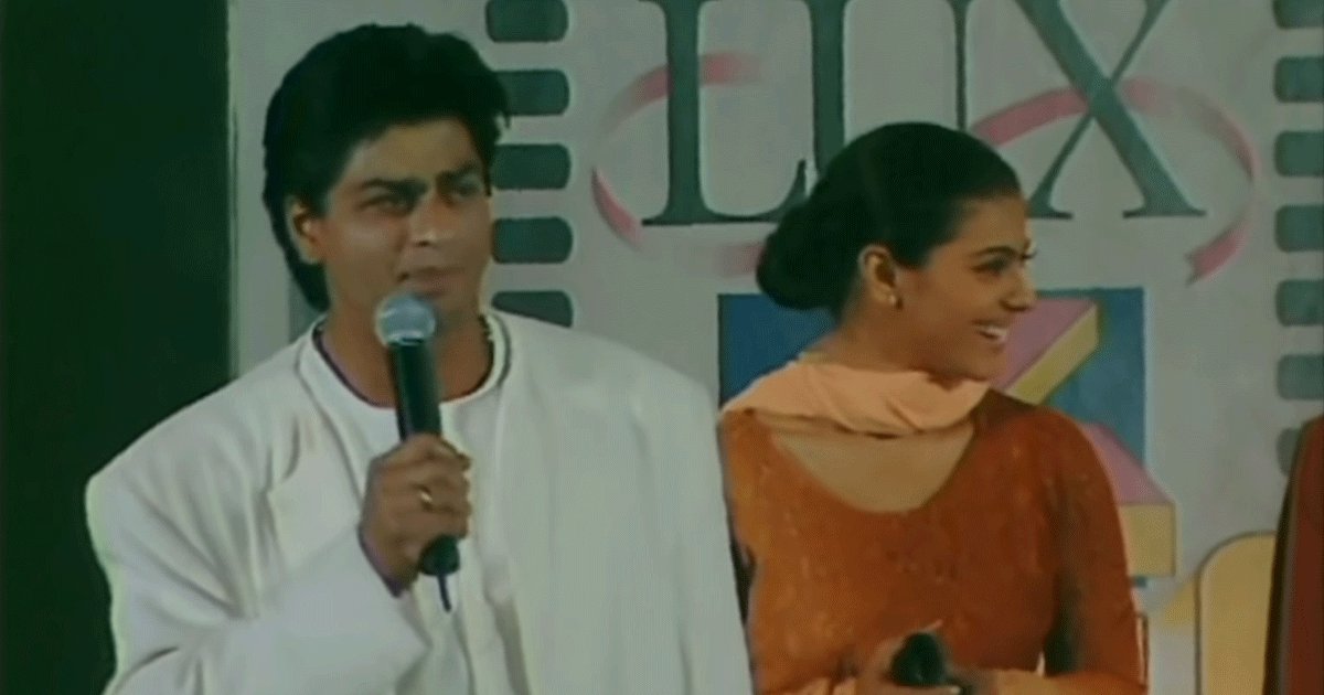 Old Video Of SRK Being Goofy While Getting An Award Shows He's Always ...