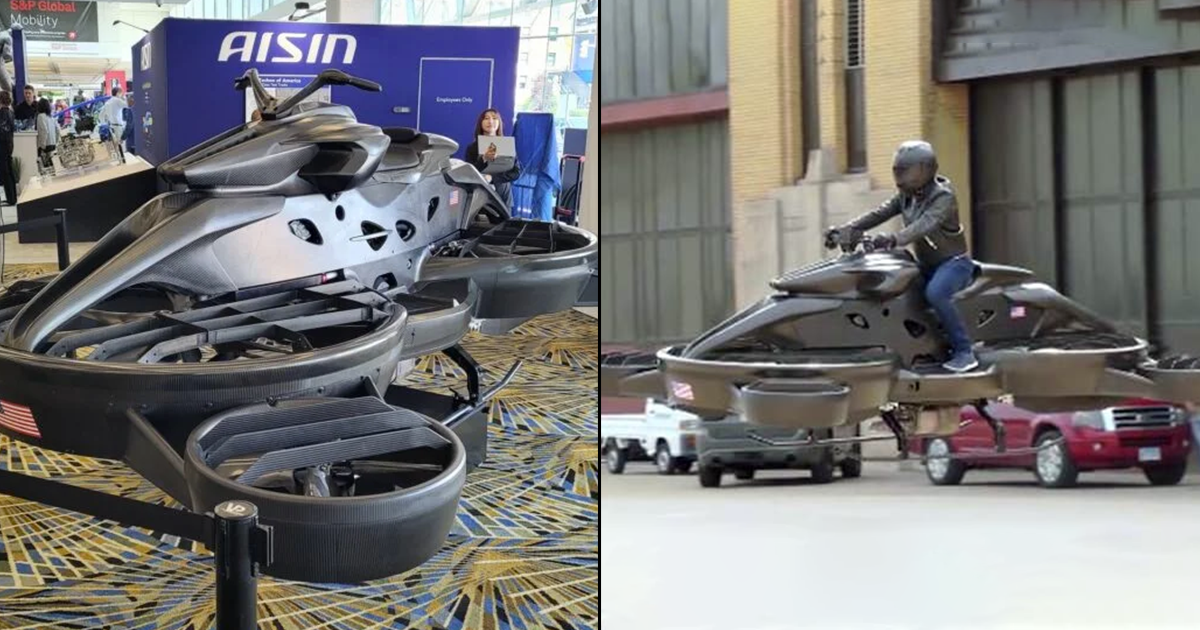 There Is A Flying Bike In The Market & We Can't Keep Calm