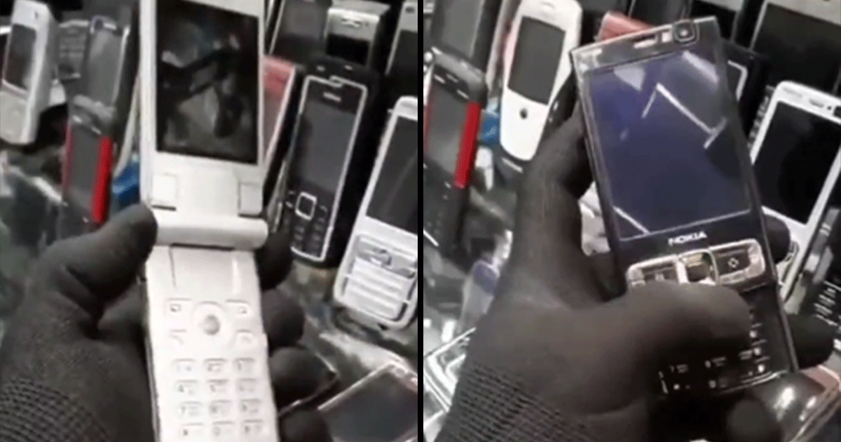 This Clip of Revisiting Old Mobile Phones Era Is A Nostalgia
