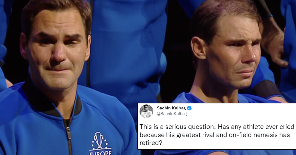 This Viral Clip Of Roger Federer & Rafael Nadal Crying Together Will ...