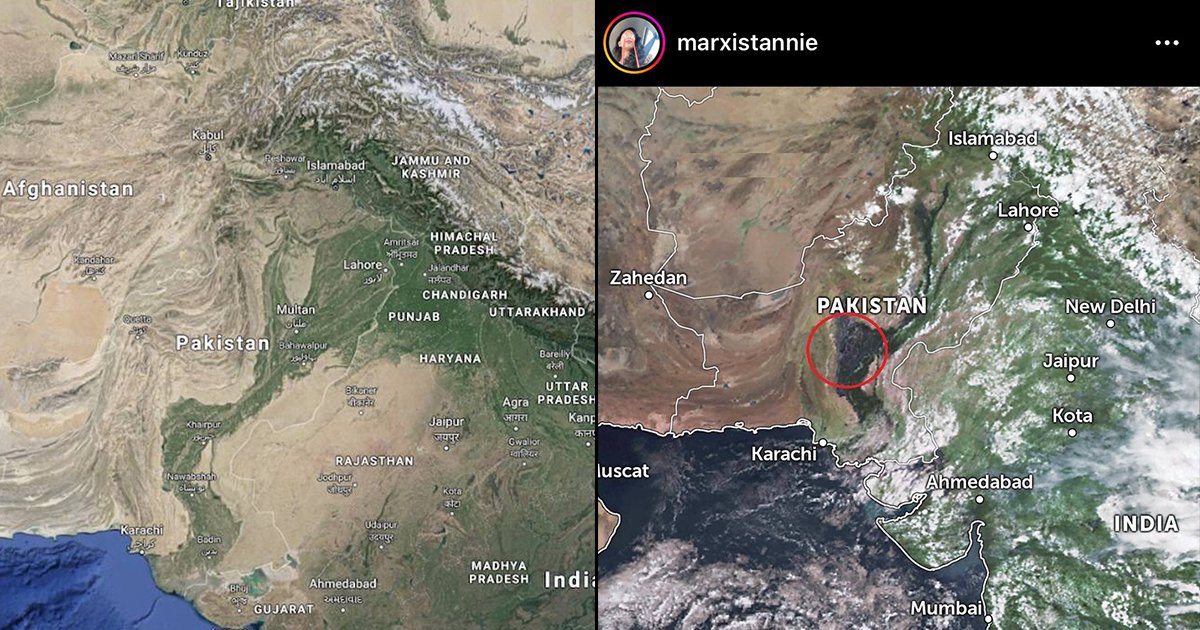 The Horrific Satellite Images Reveal The Extent Pakistan Floods