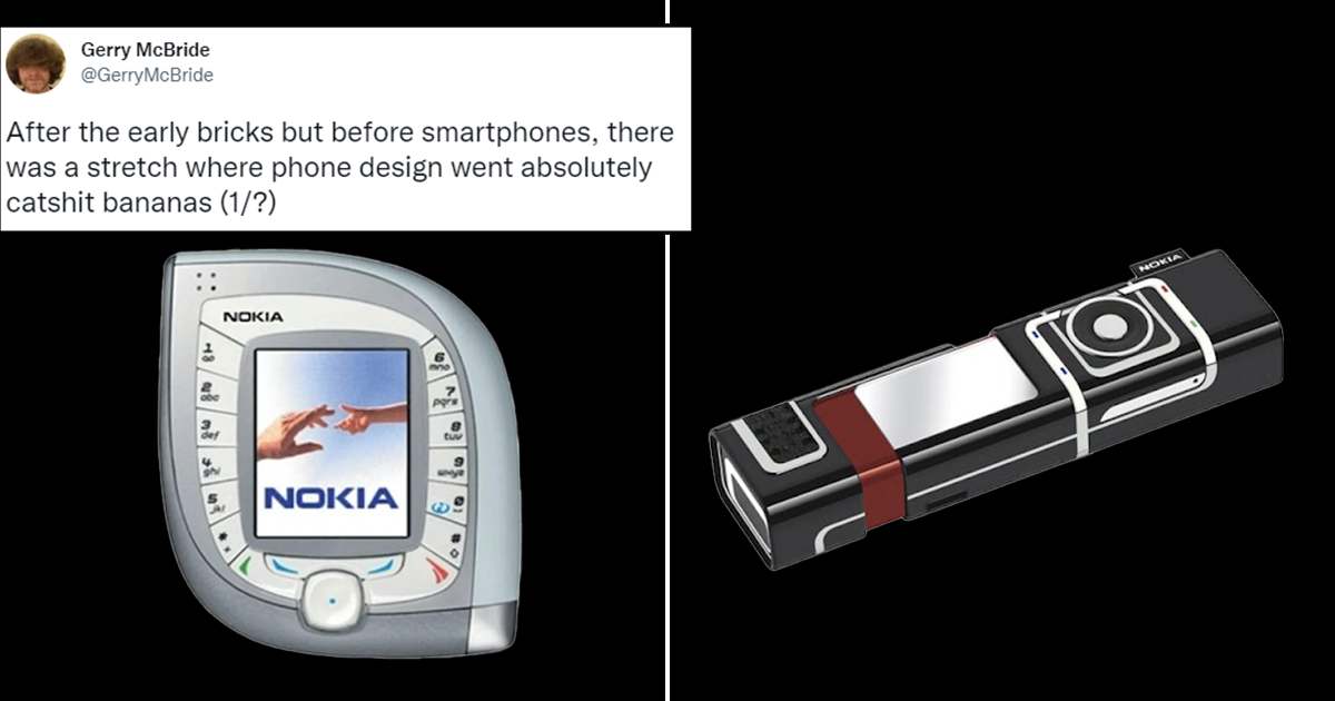 This Thread About Crazy Mobile Phone Designs From The Early 2000s Is ...