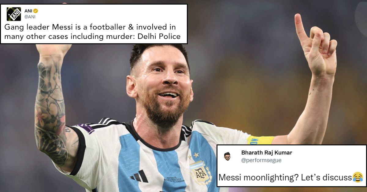 Twitter Going ROFL With This Report Of 'Messi Gang' Arrest