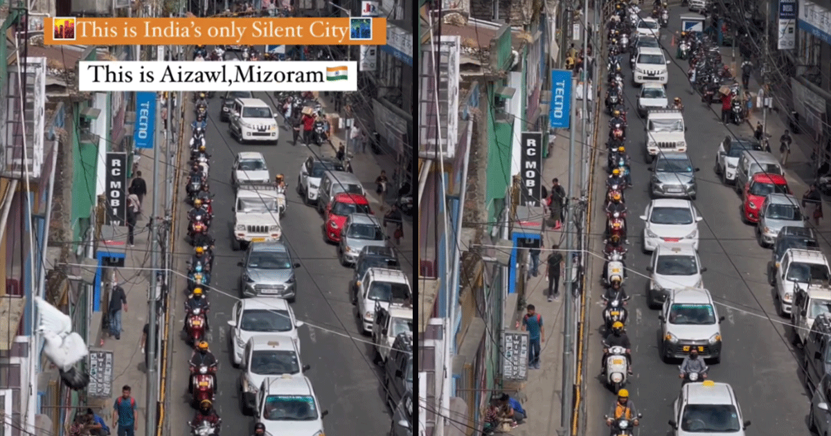 Video Of Traffic Etiquette From The 'Silent City' In India