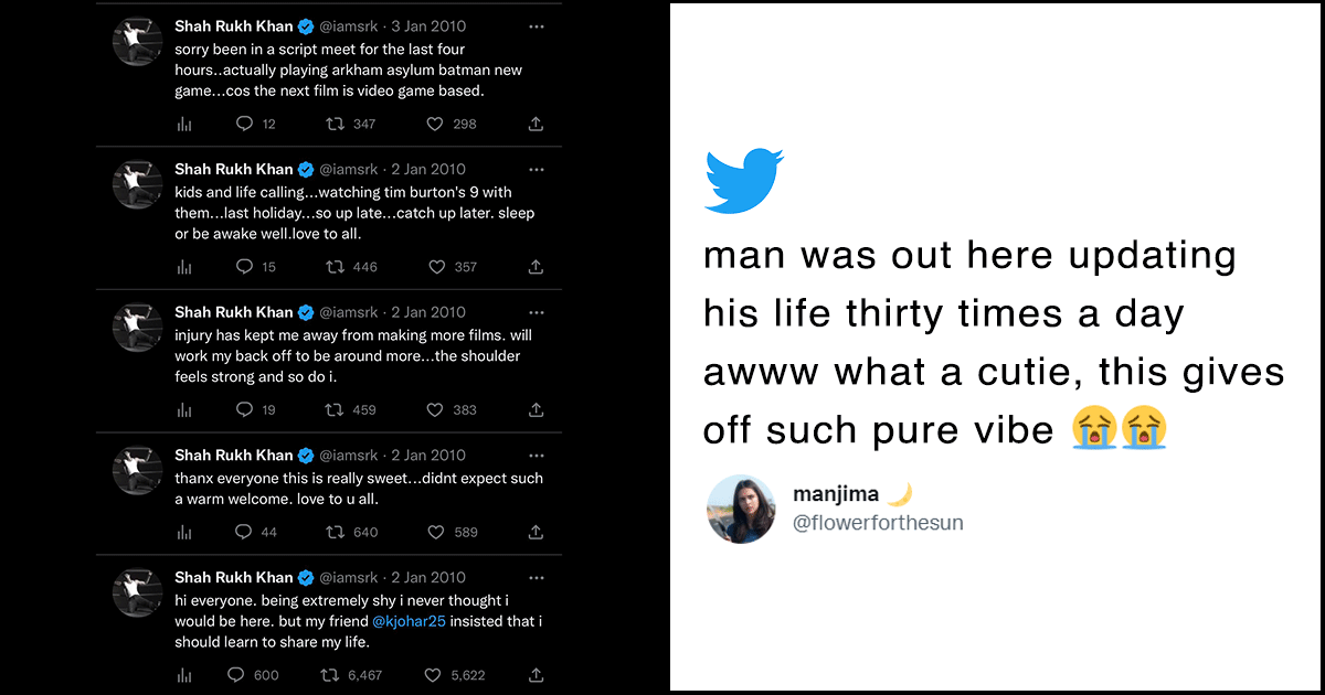 Shah Rukh Khan Completed 13 Years On Twitter & Here Are His First Tweets