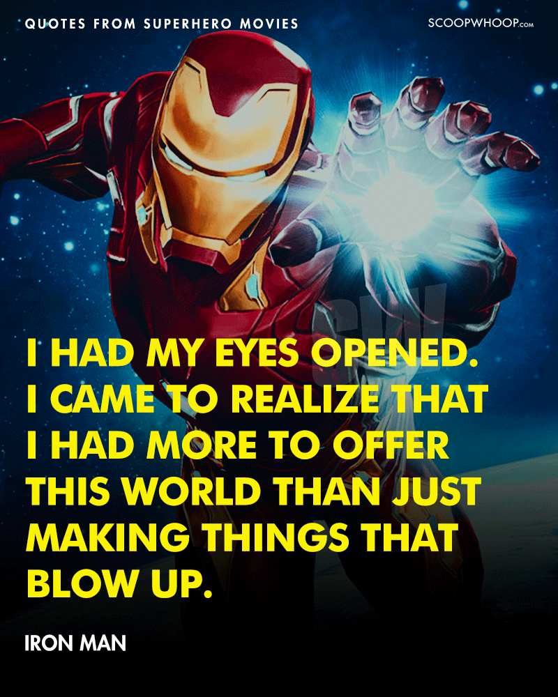 50 Famous Superhero Quotes From Movies | Best Quotes From Superhero Movies