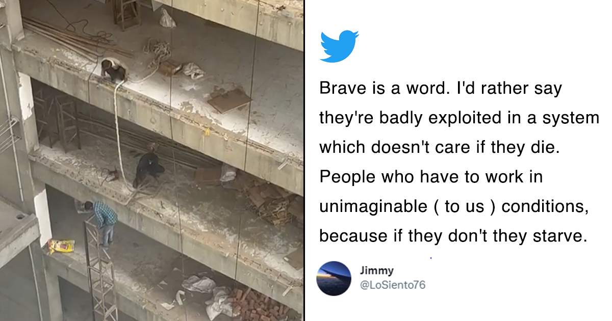 Australian Journo Shares A Clip Of Construction Workers Working In ...