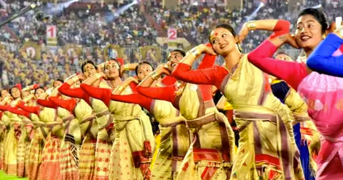 A Proud Moment For The Country As Assam’s Bihu Enters The Guinness Book ...