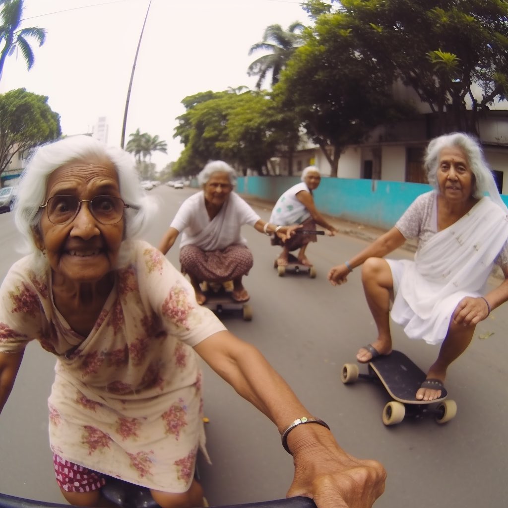 These AI Images Of Grannies Roller Skating Are Winning The Internet ...