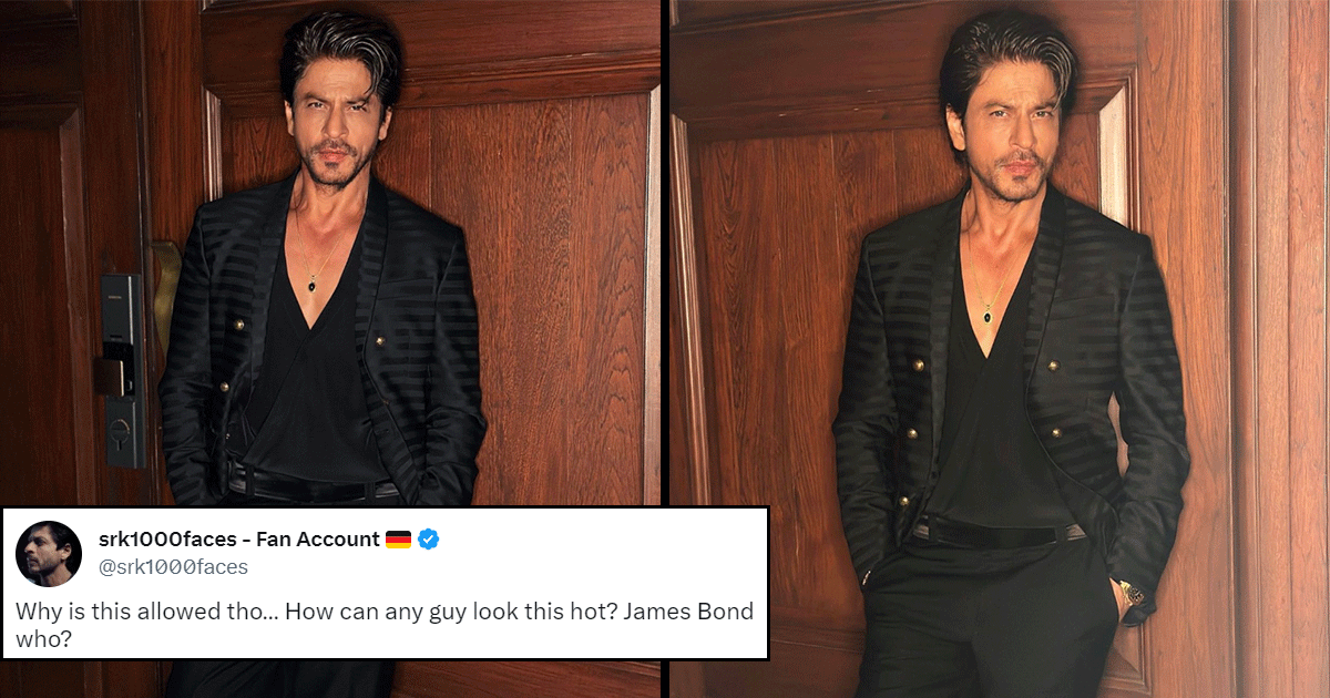 Shah Rukh Khan Broke The Internet With His All-Black Look