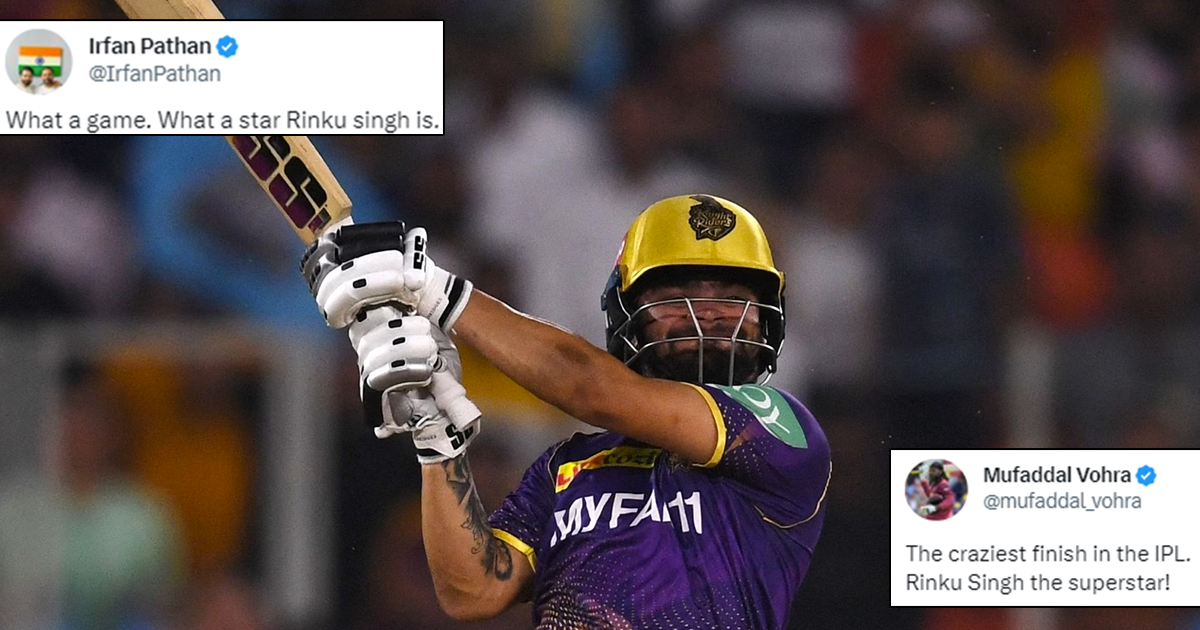 IPL 2023: Rinku Singh Hits Five Sixes In A Row, KKR Wins