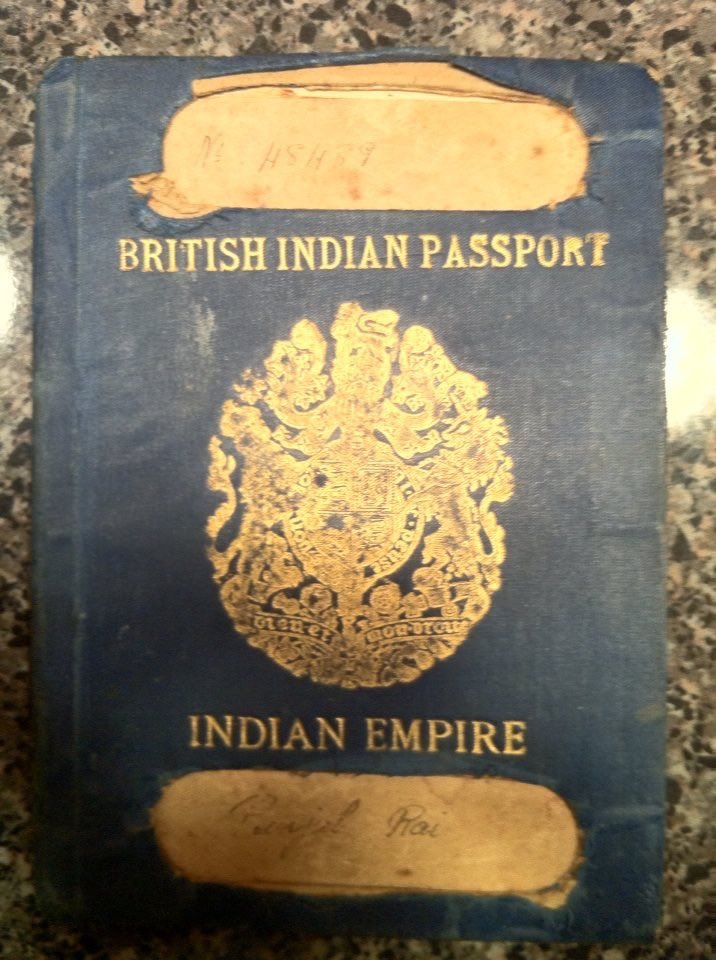 This Man Shared His Grandfathers Old Passport From 1931 8792