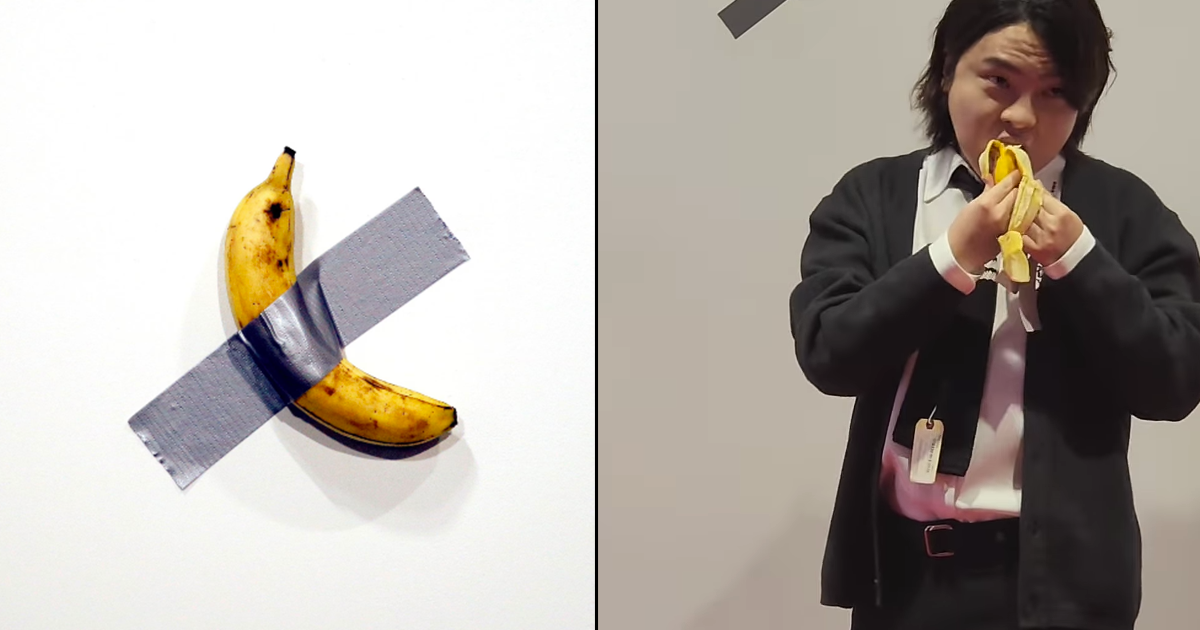 The Student Who Ate The Banana Artwork Worth ₹1 Crore Says That He Was ...