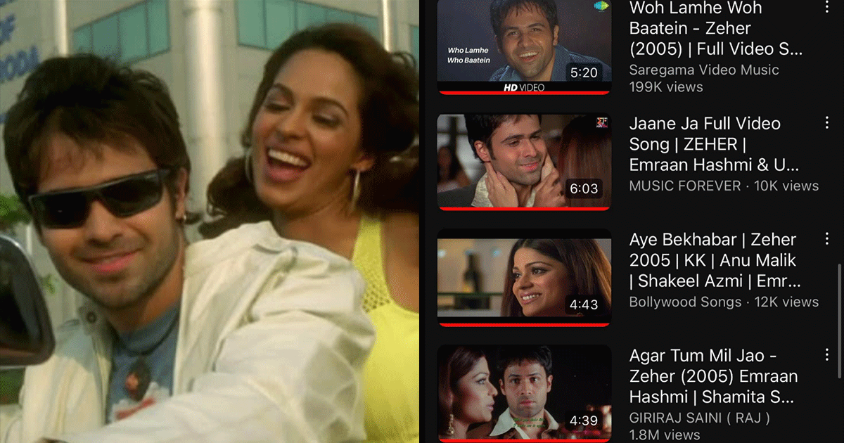 I Revisited Old Emraan Hashmi Songs & Realised That Era Is More ...