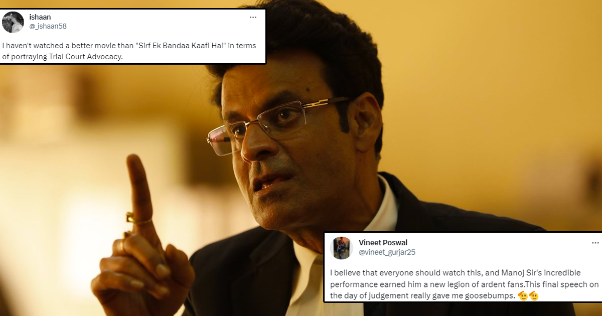 Sirf Ek Bandaa Kaafi Hai Twitter Reactions