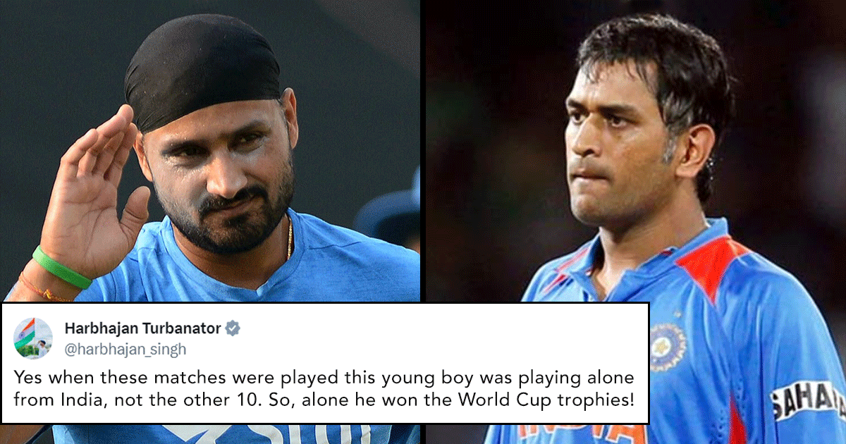 Harbhajan Singh's Tweet About A Team Winning & Not Captain Harbhajan Singh's Tweet About A Team Winning & Not Captain