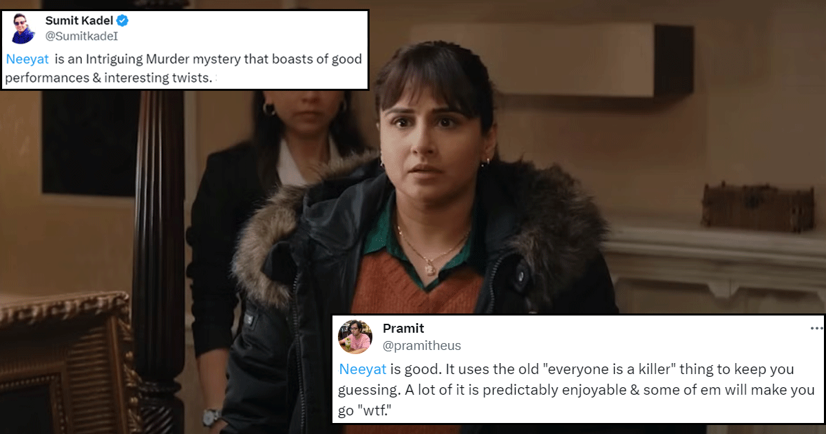 Neeyat Review: 10 Tweets To Read About Vidya Balan's Film Neeyat Review: 10 Tweets To Read About Vidya Balan's Film
