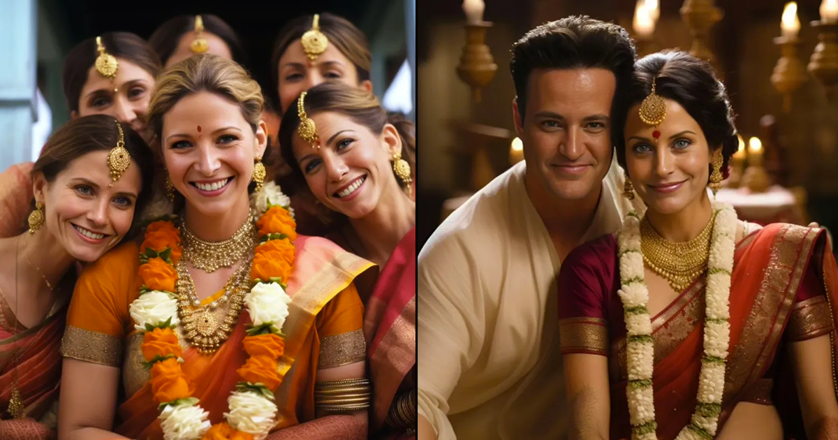 These AI Images Of FRIENDS Characters In Indian Ethnic Wear