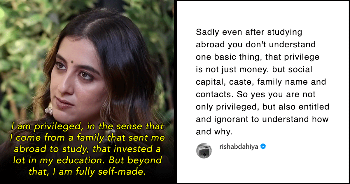 People Call Out Hob Founder Karishma Mehta For Defending Her Privileged