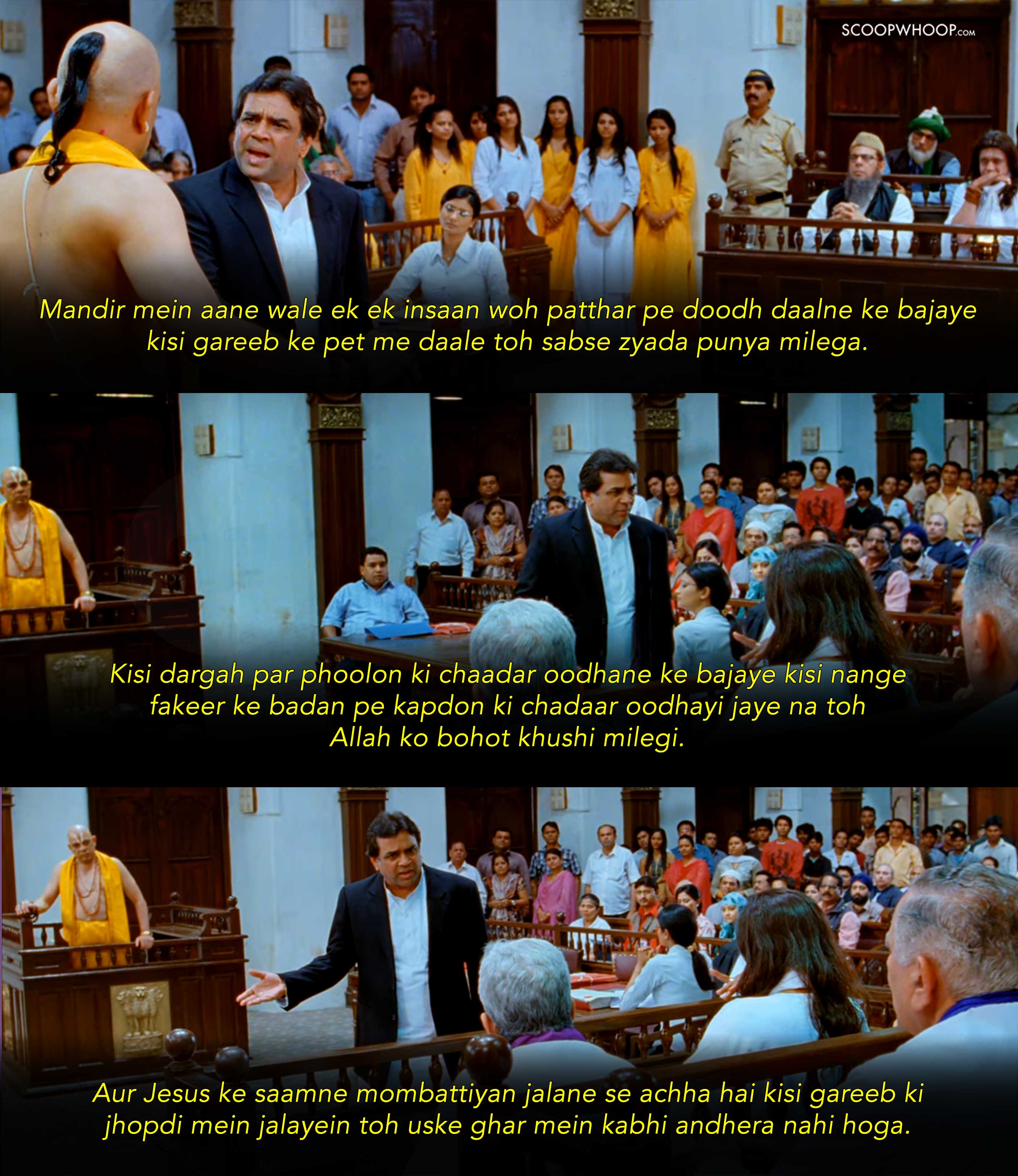 These 10 Scenes From OMG- Oh My God Questioned Religion