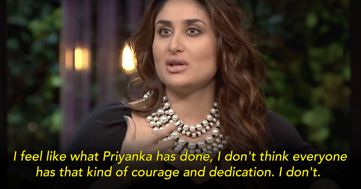 Old Clip Of Kareena Kapoor Praising PeeCee Is Peak “Women Supporting ...