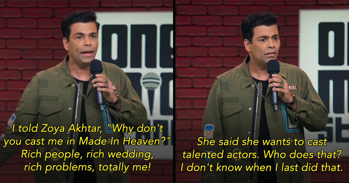 Times Karan Johar Was The King Of Self-Roasts