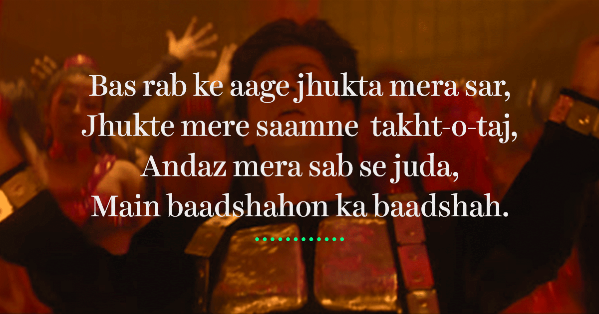 10 Shah Rukh Khan's Songs & Their On-Point Lyrics That Feels Like His ...