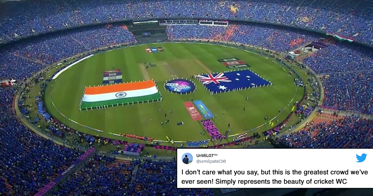 Cricket World Cup Final: Crowd At The Stadium Is Giving Us FOMO