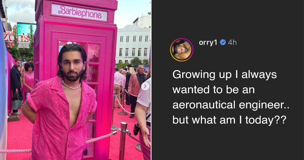 Orry Reveals What He Does, It's More Than Working On Himself