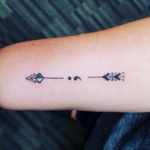 40+ Semicolon Tattoo: Meaningful Designs & Symbolism for Your Body