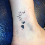 40+ Semicolon Tattoo: Meaningful Designs & Symbolism for Your Body