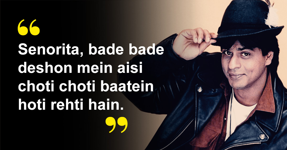 100 Iconic Shah Rukh Khan Dialogues: Romance, Motivation, Friendship & More