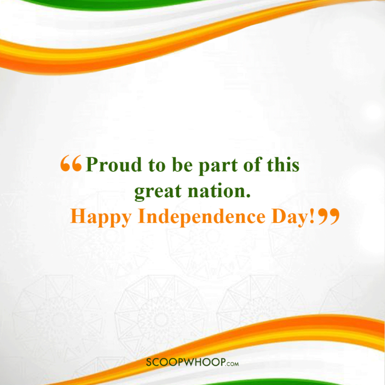 70 Best Short Independence Day Quotes: Heartfelt and Patriotic Messages ...